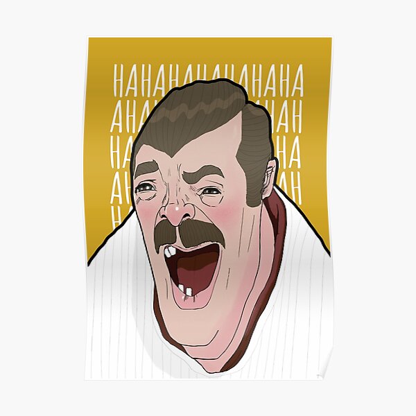 "Spanish Laughing Guy meme" Poster for Sale by Mashz | Redbubble