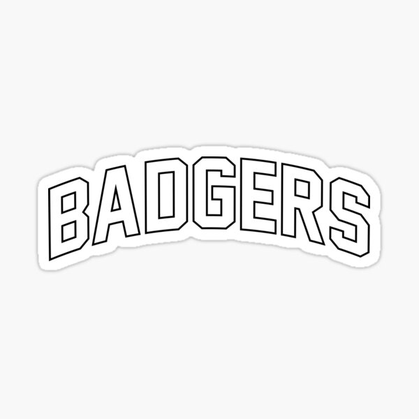 "University of Wisconsin-Madison Badgers" Sticker for Sale by pjboelk ...