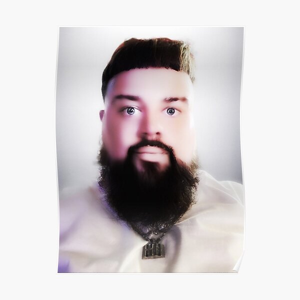 "joeyy airbrush squareprint" Poster for Sale by fatprincess45 | Redbubble