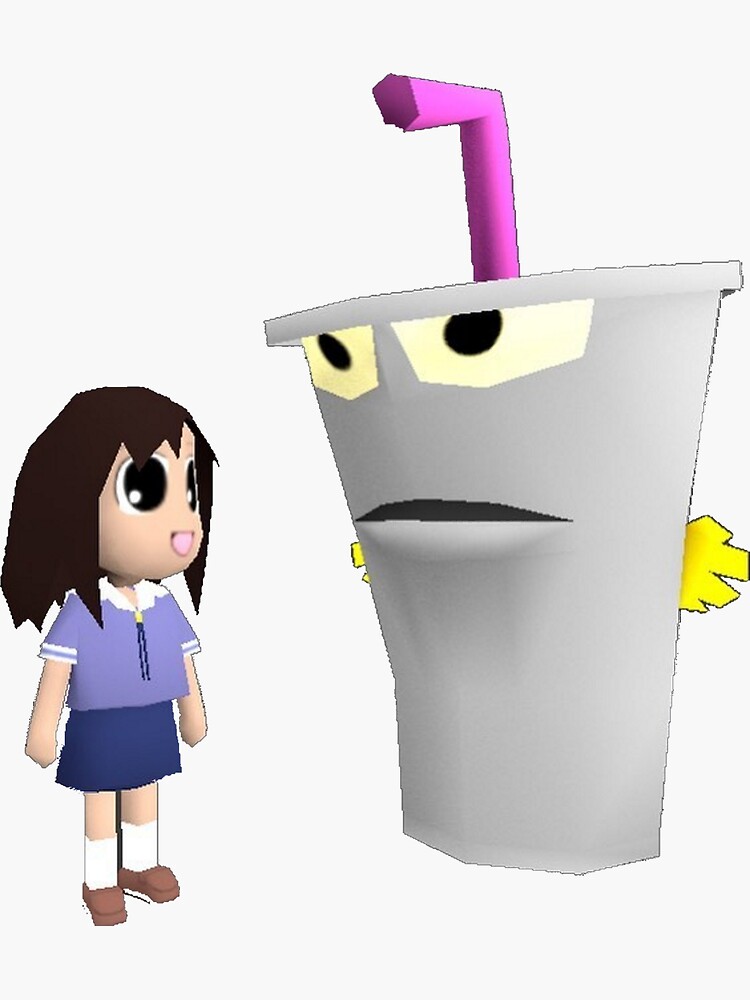 "azumanga daioh master shake" Sticker for Sale by fatprincess45 | Redbubble