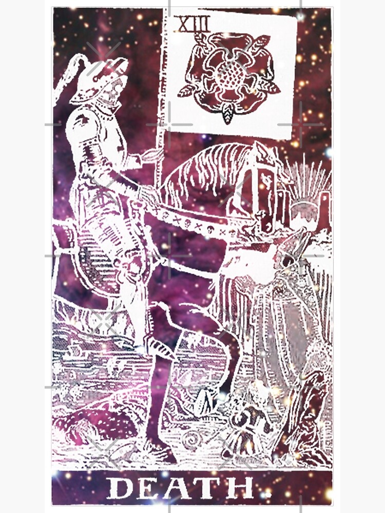 "Cosmic Tarot - Death" Poster by ladystardvst | Redbubble