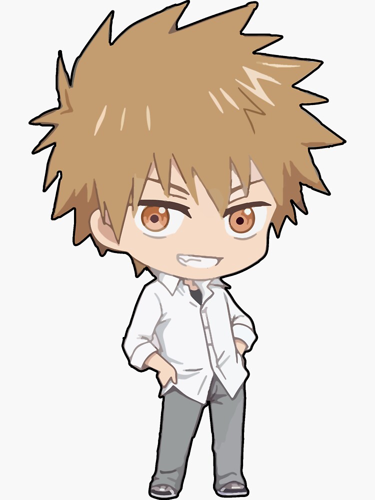 "Shikimori Not Just A Cutie Chibi Shu Inuzuka " Sticker for Sale by ...