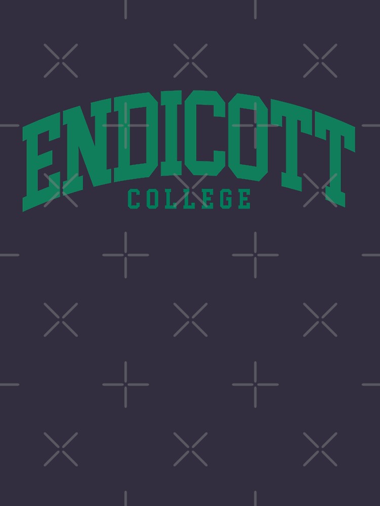 "endicott - college font curved" T-shirt for Sale by scollegestuff ...