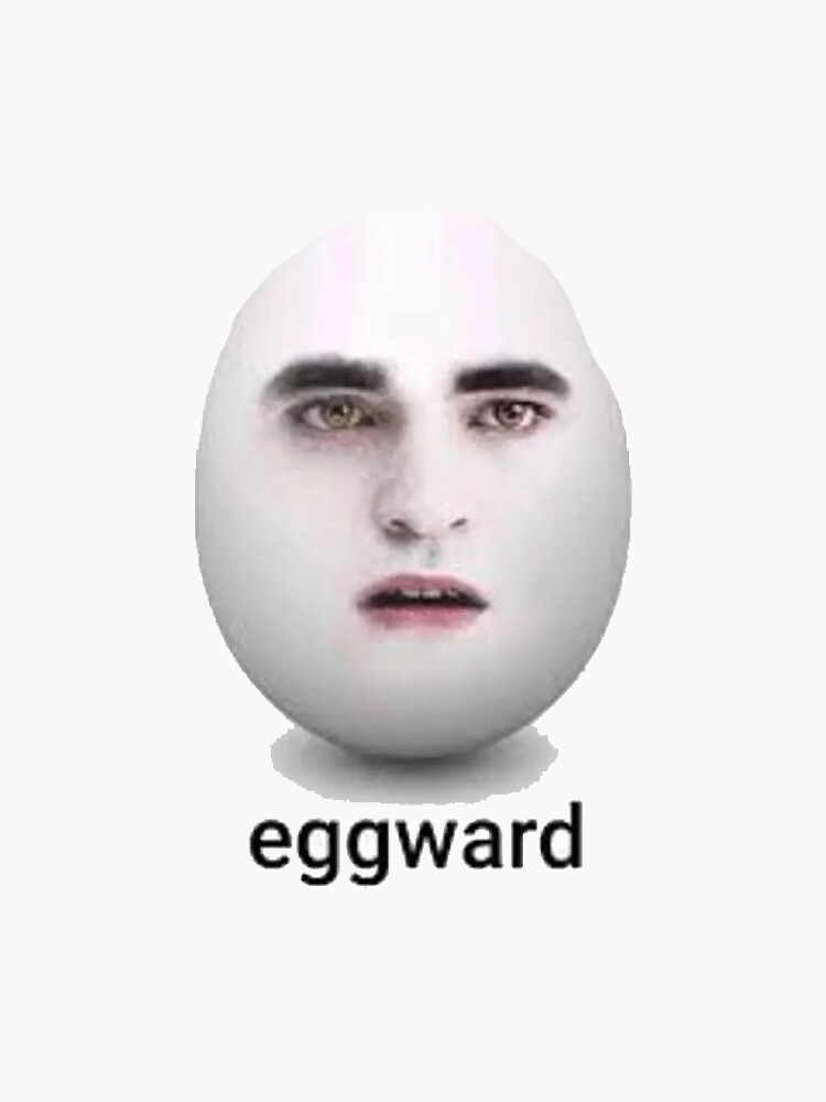 "EGGWARD STICKER" Sticker for Sale by trendtiktok | Redbubble
