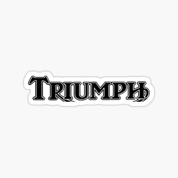 "Triumph Band Logo Sticker" Sticker for Sale by karitalv7m | Redbubble