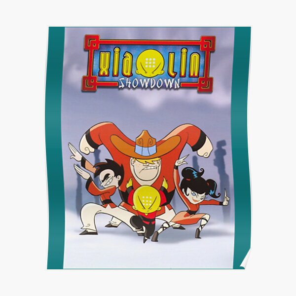 "xiaolin showdown " Poster for Sale by MACHPUNCHs | Redbubble