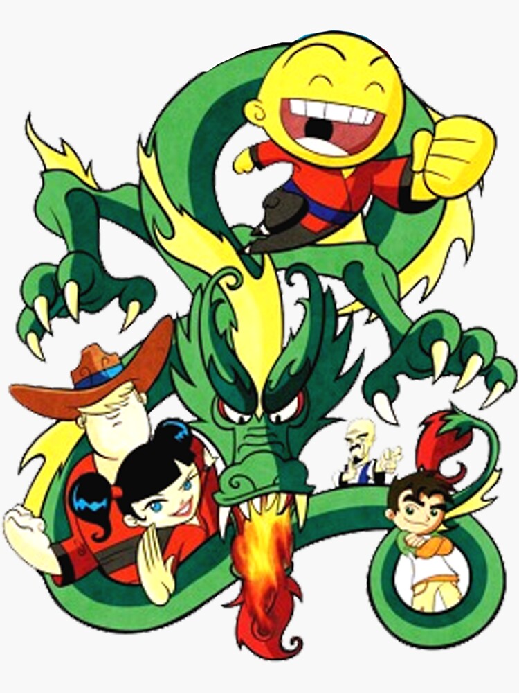 "xiaolin showdown " Sticker for Sale by MACHPUNCHs | Redbubble