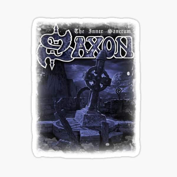 "SAXON" Sticker for Sale by SANDALEGO | Redbubble