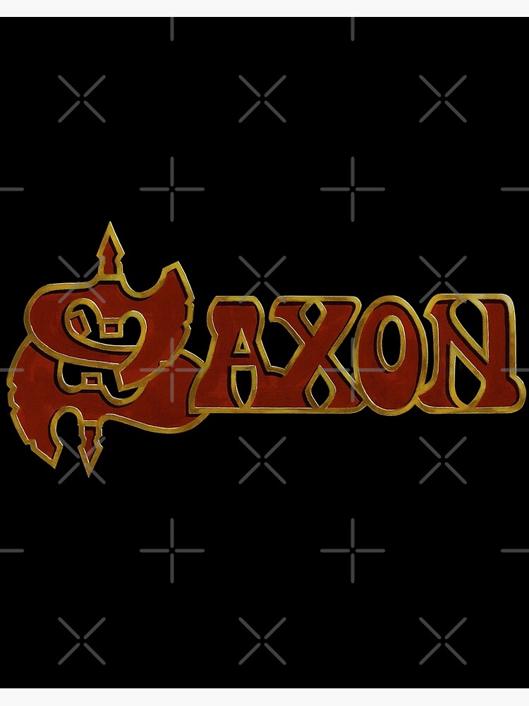 "SAXON LOGO" Poster for Sale by SANDALEGO | Redbubble