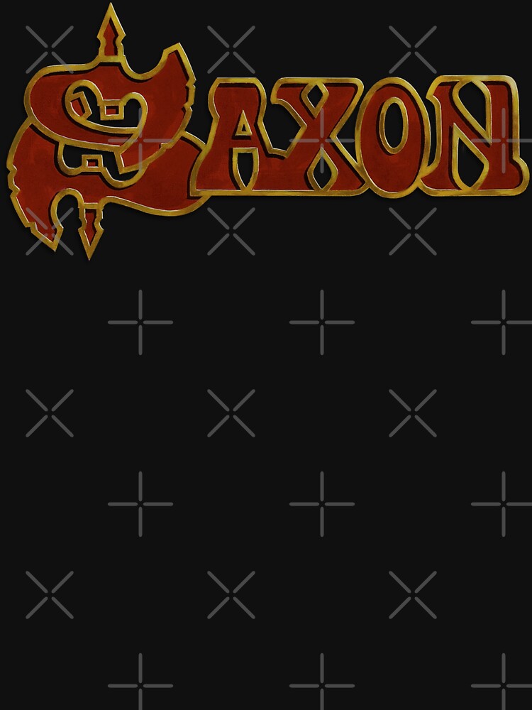 "SAXON LOGO" T-shirt for Sale by SANDALEGO | Redbubble | saxon t-shirts ...