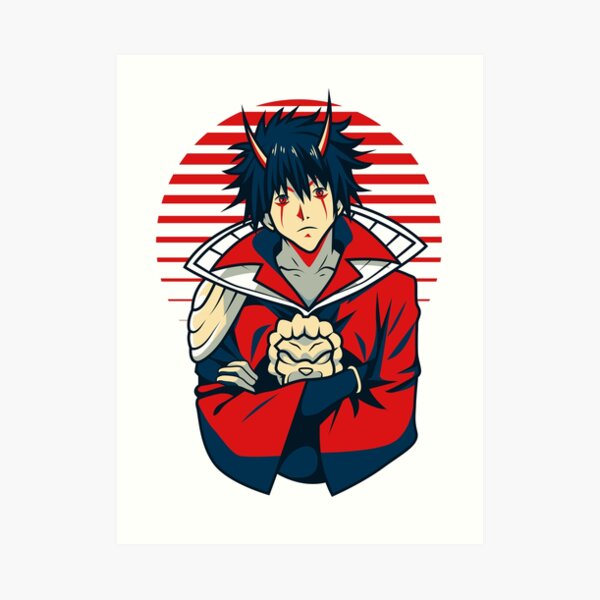 "Tensura: Benimaru" Art Print for Sale by hidayahcreative | Redbubble