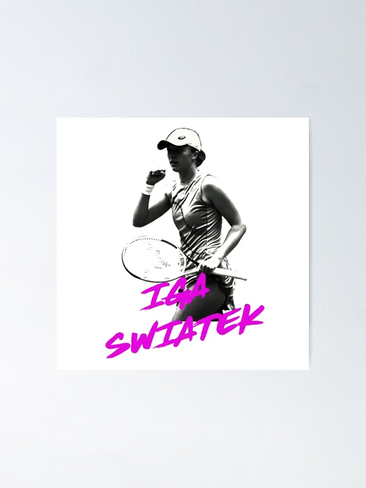 "Iga Swiatek" Poster for Sale by henryoki | Redbubble