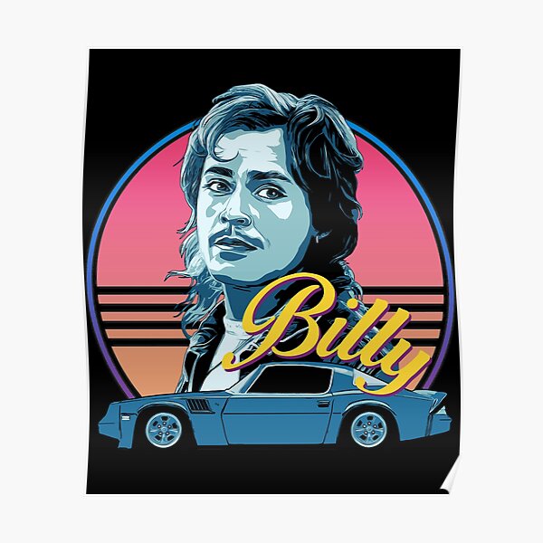 Póster «Billy Hargrove - Cosas más extrañas - estilo años 80» de TeeWorldss | Redbubble