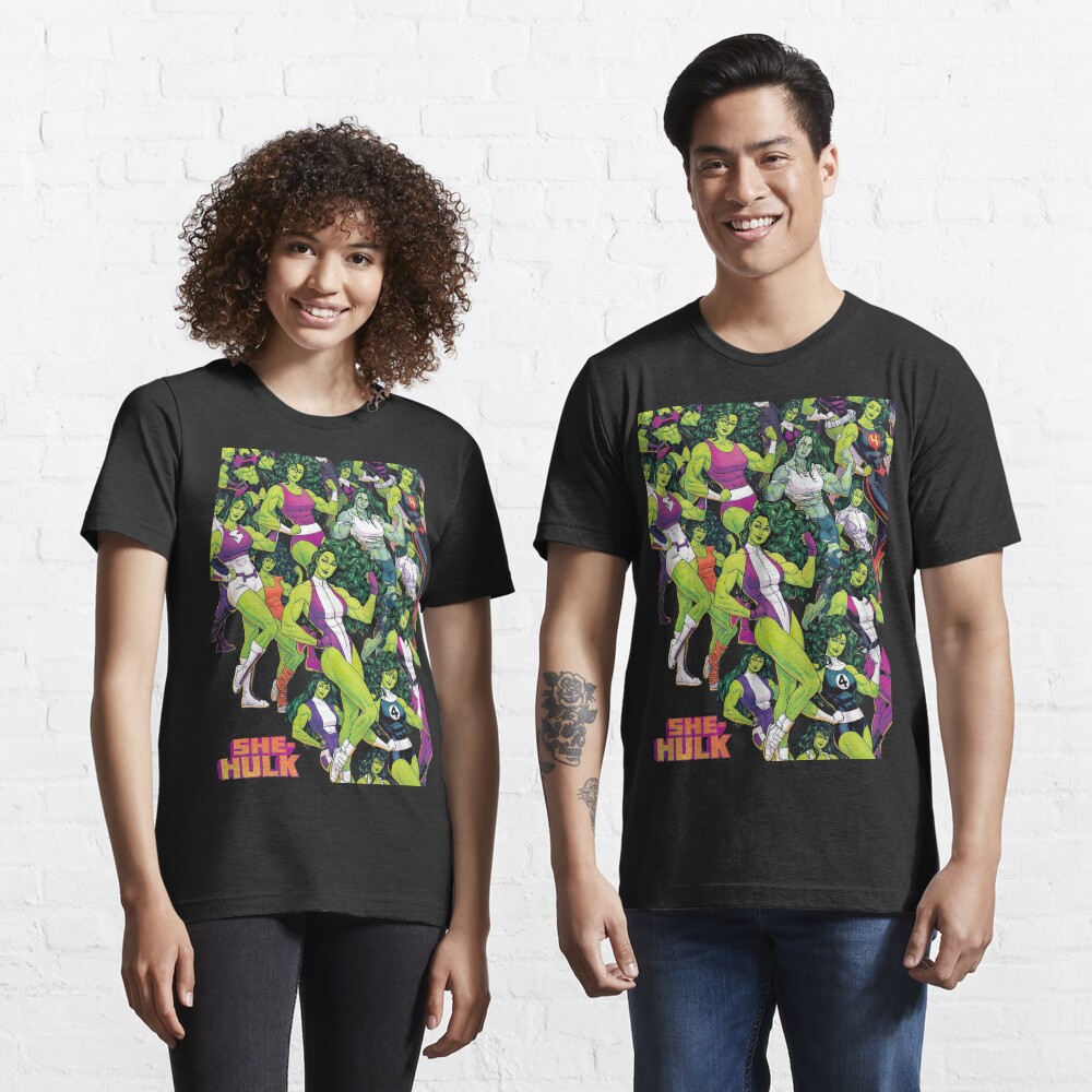 "She-Hulk Cartoon Character She-Hulk" T-shirt for Sale by DonnellHoux ...