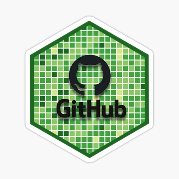 "Github Contributions Hexagon Sticker" Sticker for Sale by GisGahab ...