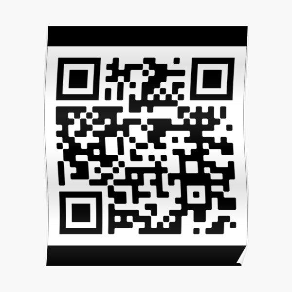 "Obi-Wan Hello There QR Code " Poster for Sale by KateKomicsArt | Redbubble