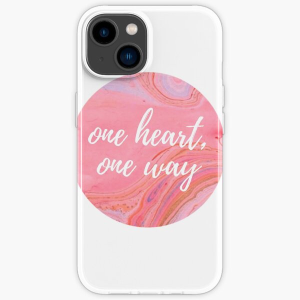 "One Heart One Way " iPhone Case for Sale by mimsyc | Redbubble