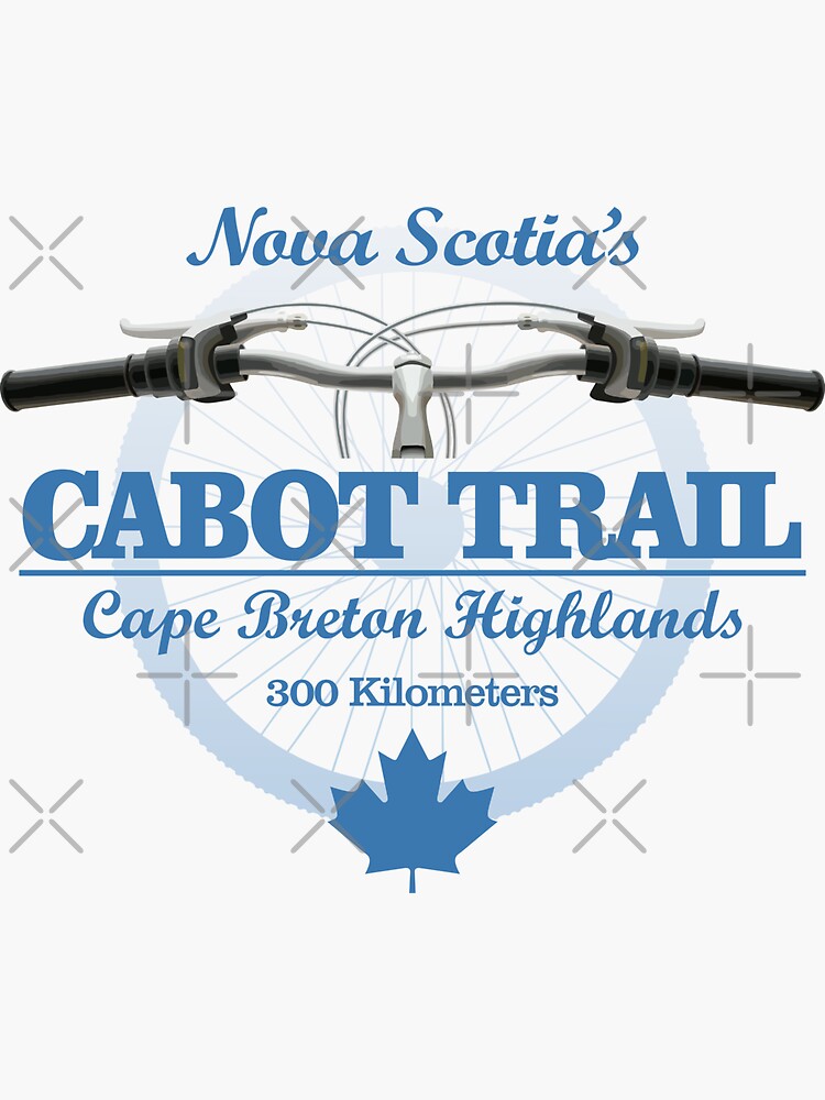 "Cabot Trail (H2)" Sticker for Sale by curranmorgan | Redbubble