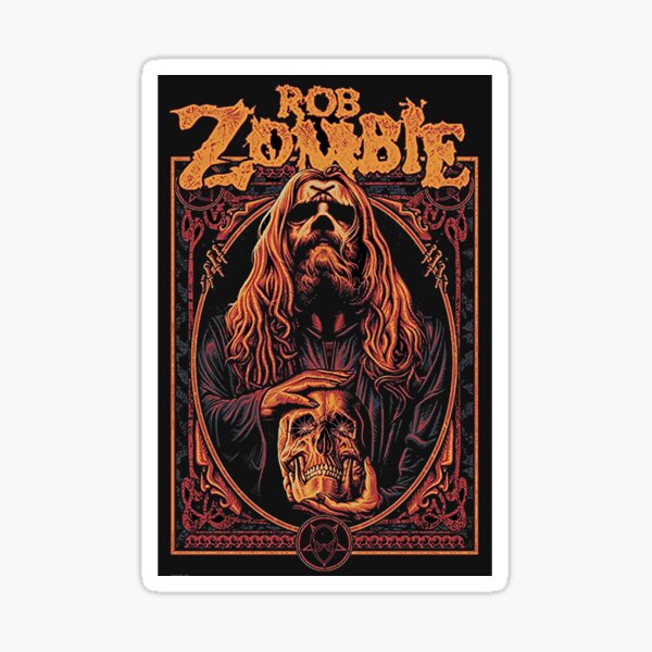 "Rob Zombie Logo Classic T-Shirt" Sticker for Sale by perlejs4eg ...
