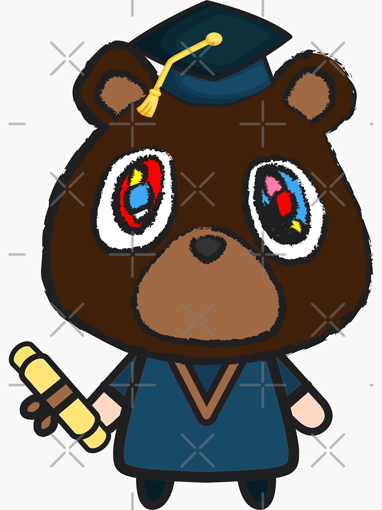 "Graduation bear" Sticker for Sale by wadiishop | Redbubble