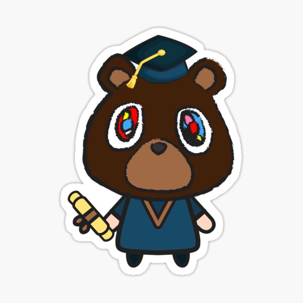 "Graduation bear" Sticker for Sale by wadiishop | Redbubble