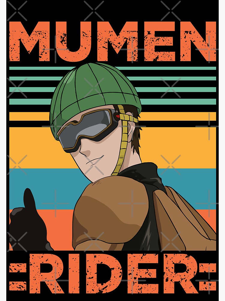 "Mumen rider bicycle vintage 無免ライダー Punch-one Fans Serious Meme" Spiral ...