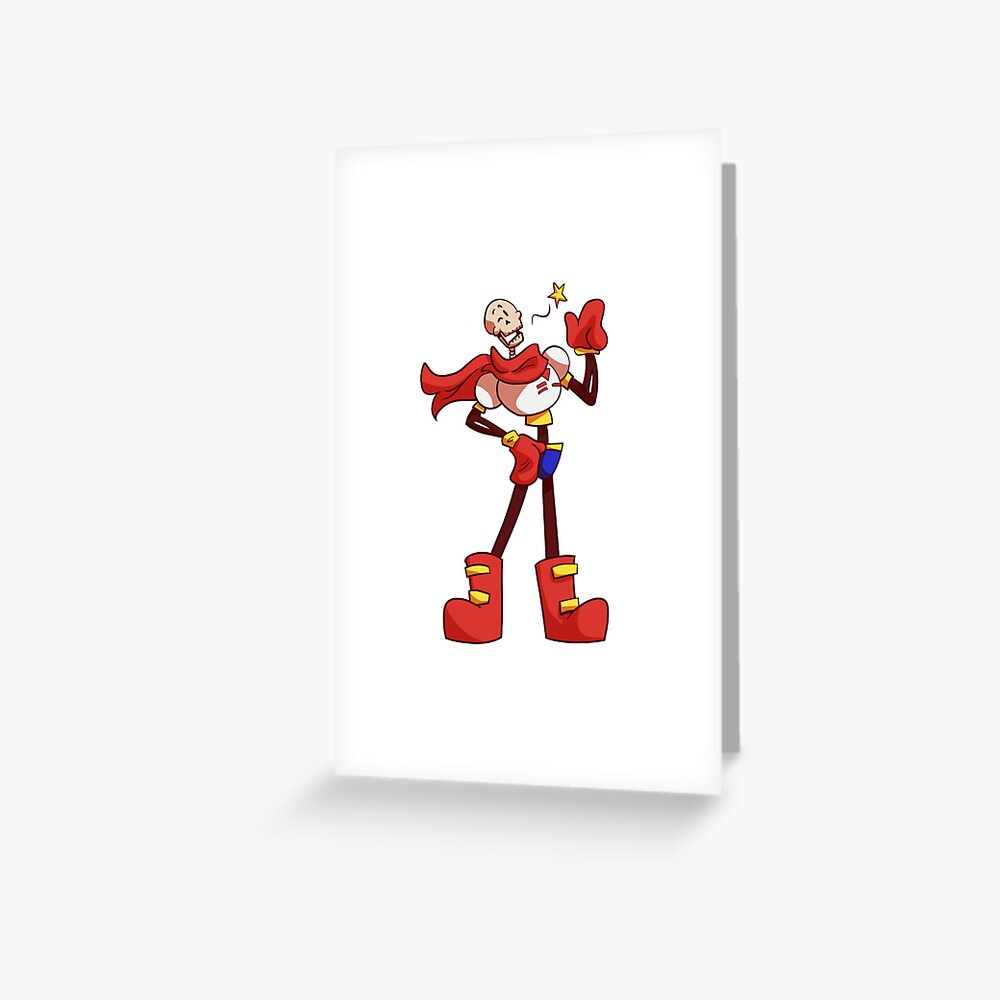 "Proud Papyrus Undertale" Sticker for Sale by Flamey-Cooler | Redbubble