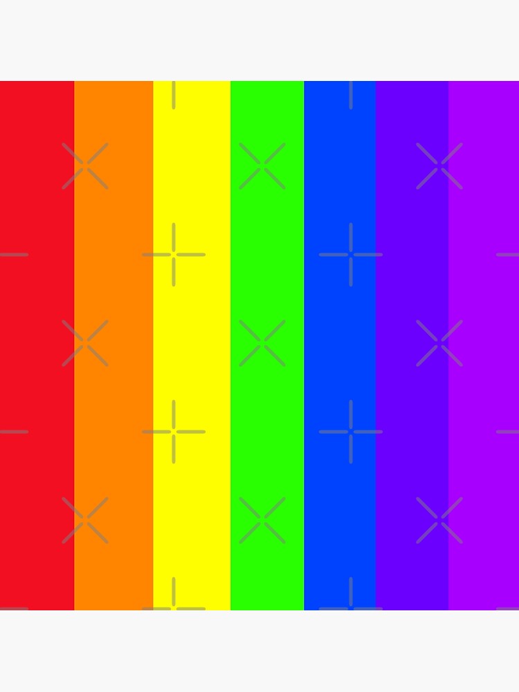 "Rainbow pride color" Poster for Sale by Artistgirl202 | Redbubble