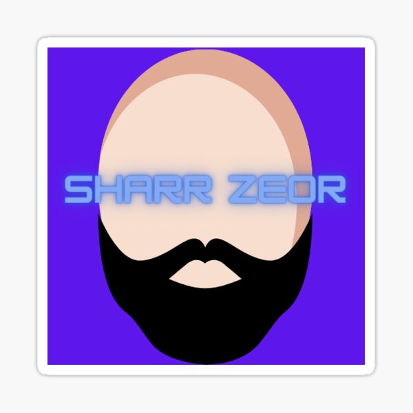 "Sharr Zeor Logo 1" Sticker for Sale by Sharr-Zeor | Redbubble
