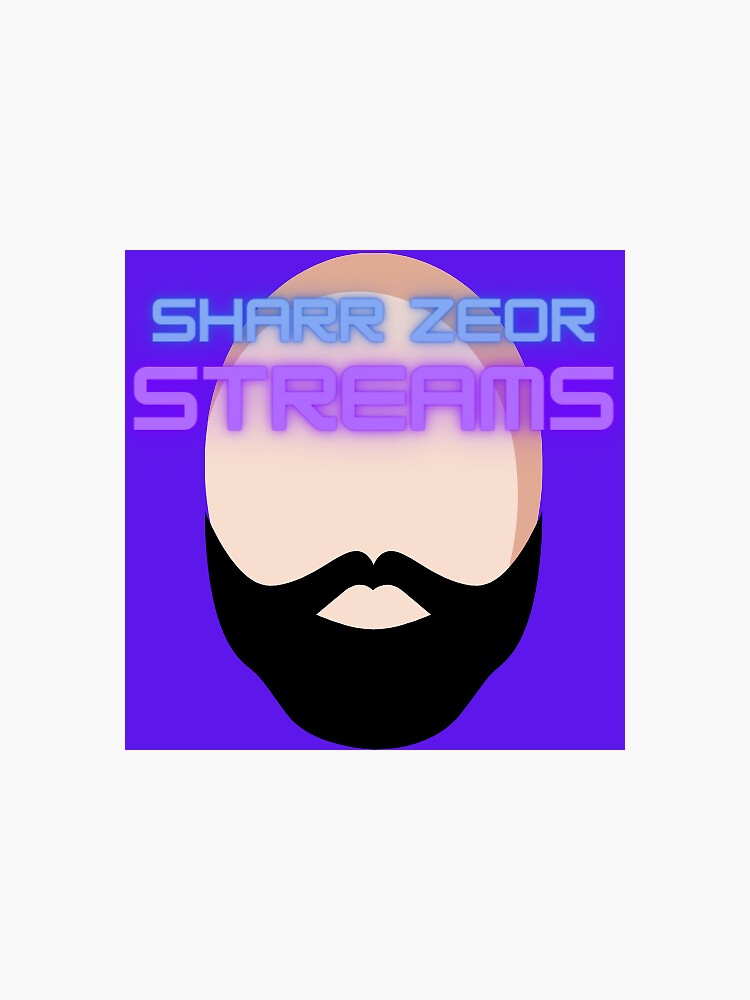 "Sharr Zeor Logo 2" Sticker for Sale by Sharr-Zeor | Redbubble