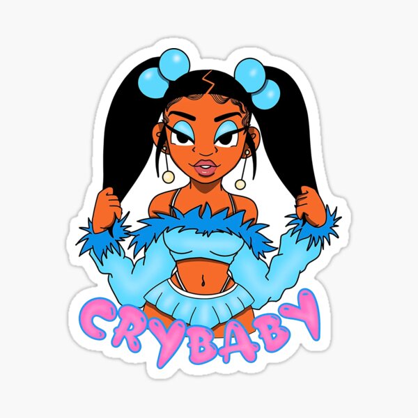 "Cry Baby" Sticker for Sale by dheniruth | Redbubble
