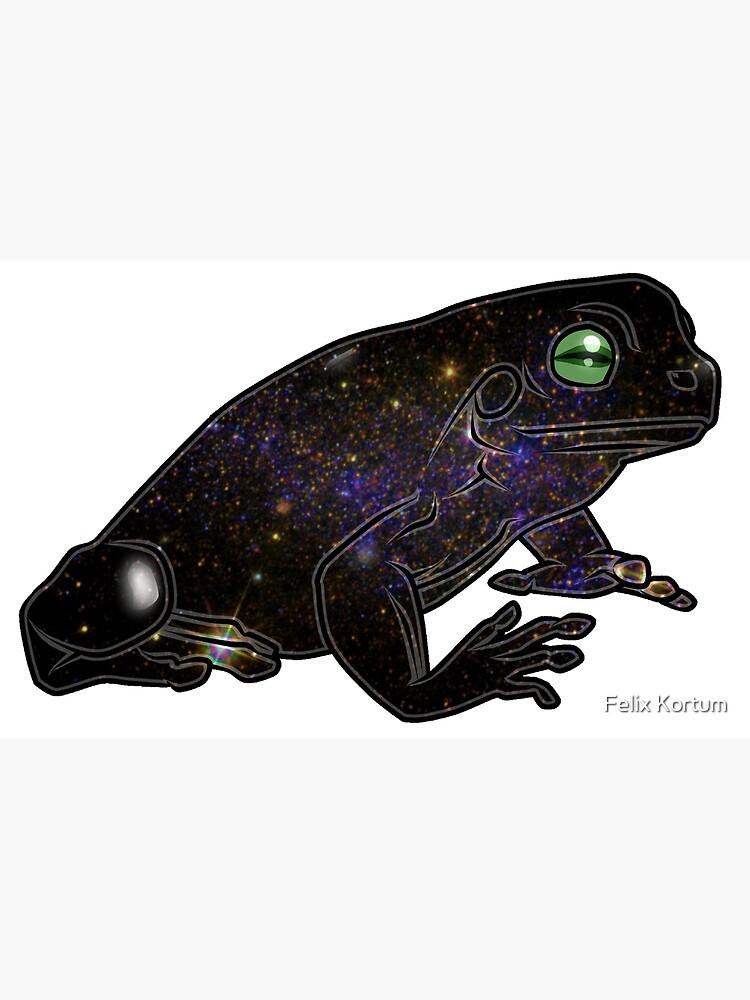 "Cosmic Betty, Space Frog" Poster for Sale by Felixelh | Redbubble
