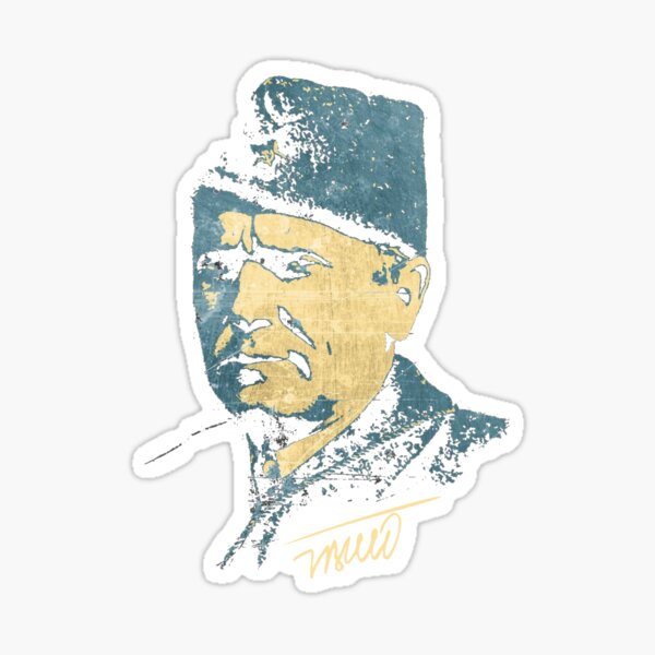 "JOSIP BROZ TITO" Sticker by BrennonTromp | Redbubble