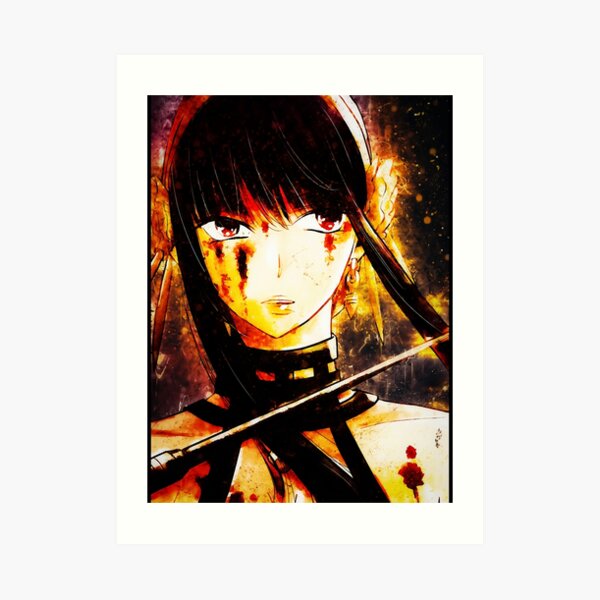 "Yor Forger Spy x Family Fanart-7O3ec" Art Print for Sale by ...