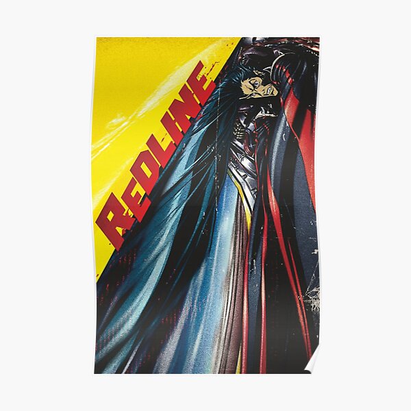 "Redline Movie" Poster for Sale by LeonaReynol | Redbubble