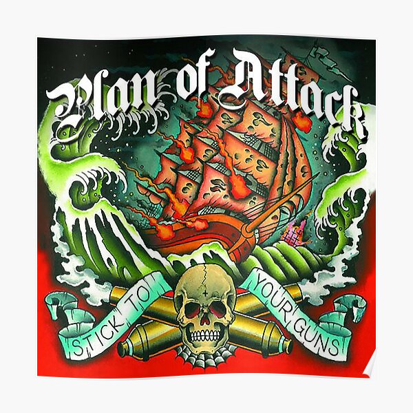 plan Of Attack Poster For Sale By Brownkoch Redbubble plan-of-attack-poster-for-sale-by-brownkoch-redbubble