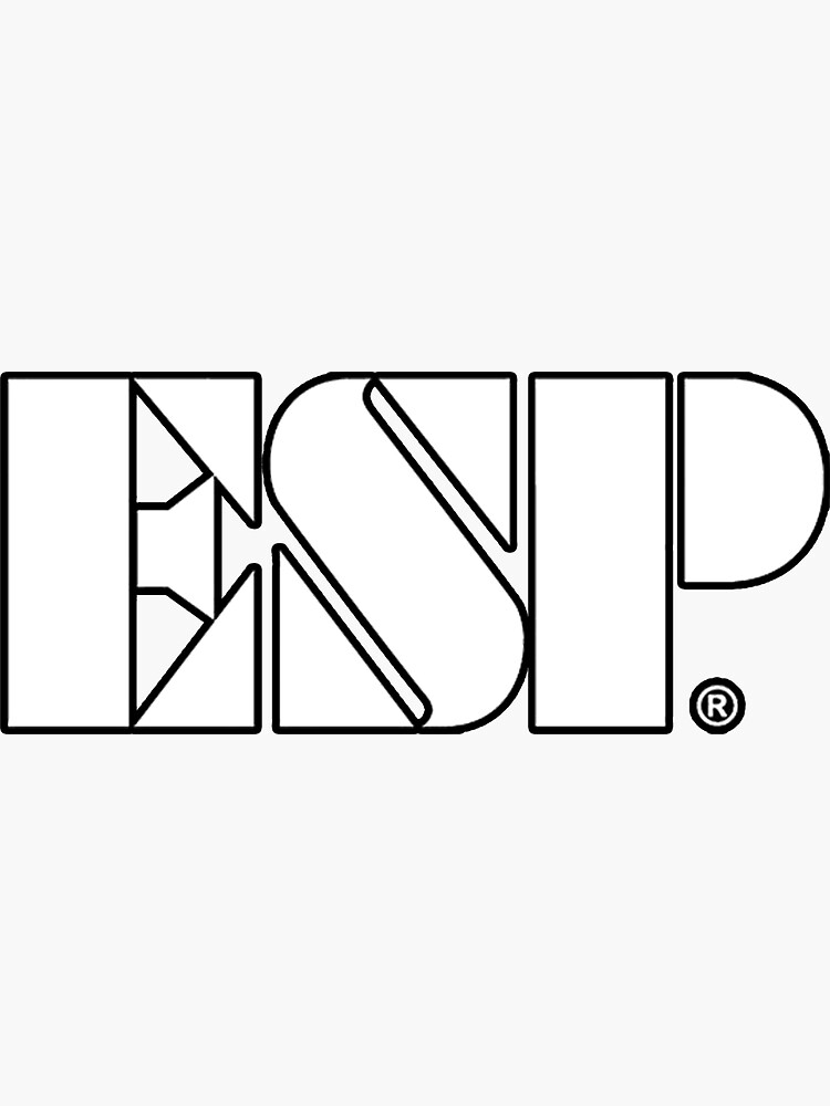 "ESP Work Art" Sticker for Sale by Thar3116 | Redbubble