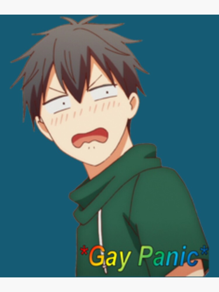"Given Ritsuka Uenoyama Gay Panic Ver. 2 " Poster for Sale by GayPanicDesigns | Redbubble