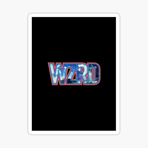 "Kid Blue Wzrd" Sticker by Hornsbyelsa | Redbubble