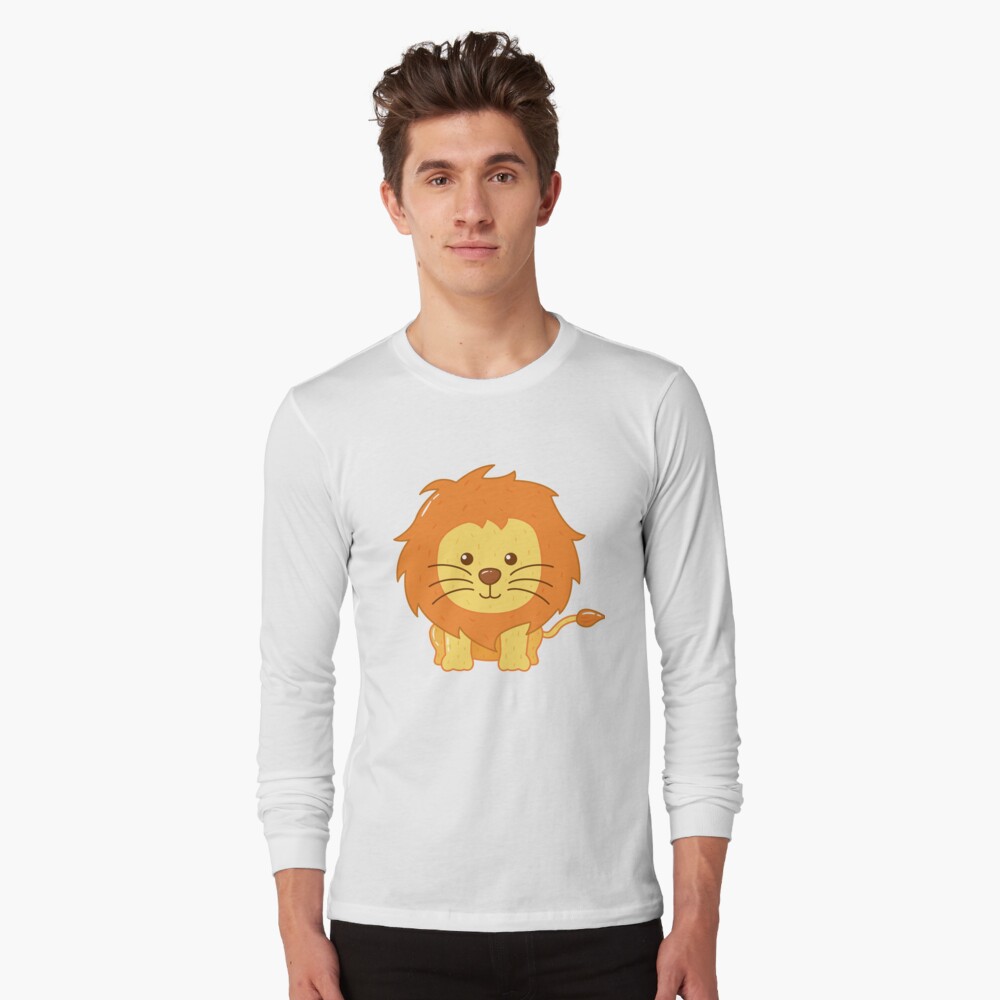 "Cute Lion for Kids" Kids T-Shirt for Sale by vladocar | Redbubble