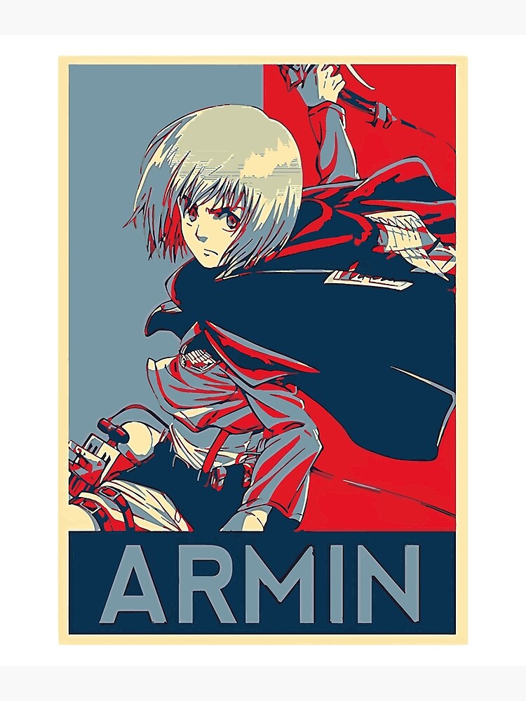 "Armin Arlert Shingeki no Kyojin, Attack on Titan" Poster for Sale by ...