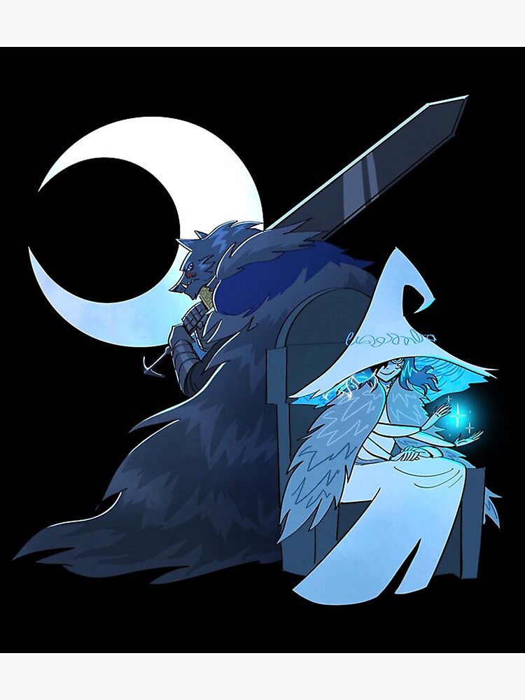 "Blaidd The Half Wolf And Ranni The Witch" Sticker for Sale by ...