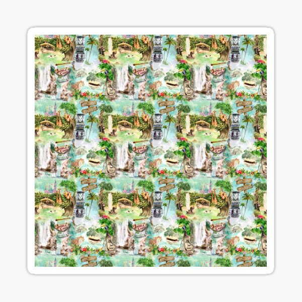 "Jungle Cruise Ride " Sticker for Sale by Rainbows Galore | Redbubble