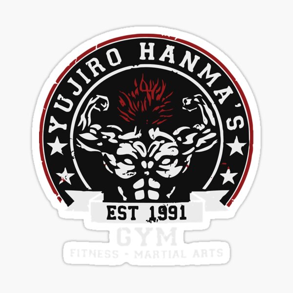 "Yujiro hanma gym, Baki Hanma The Grappler" Sticker for Sale by ...