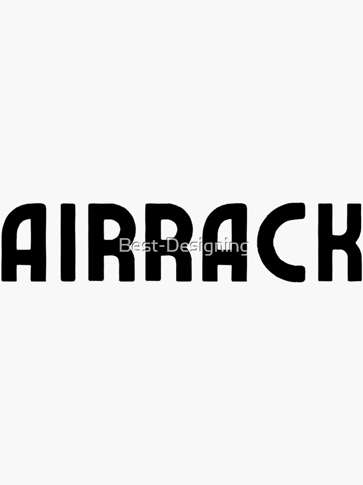 "Airrack Merch Airrack Logo " Sticker for Sale by Best-Designing ...