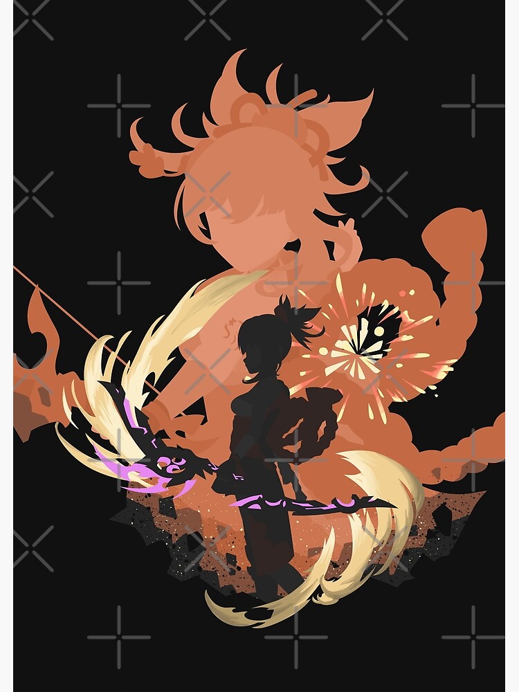 "Yoimiya Genshin Impact" Art Print for Sale by amrisapiens | Redbubble