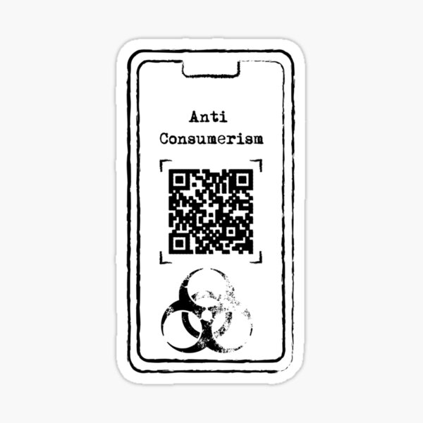 "Anti Consumerism On Phone Representing Danger of sociopolitical ...