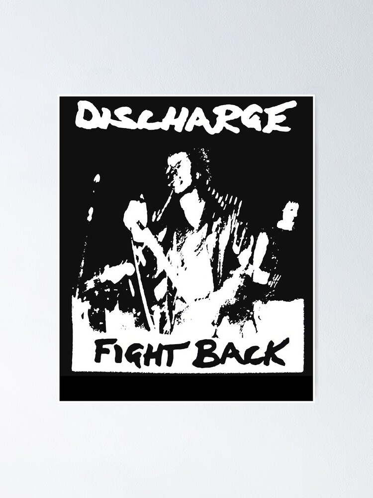 "Discharge best selling - logo " Poster for Sale by delorisomrdes ...