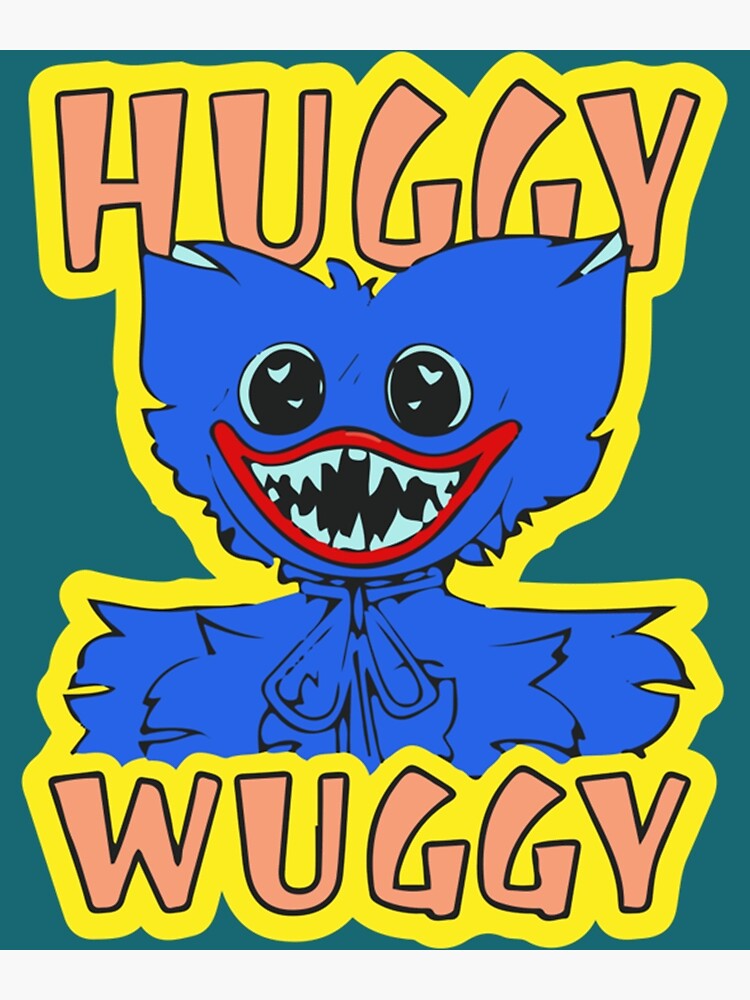 "Huggy Wuggy - Playtime Huggy Wuggy " Art Print for Sale by EmmaandSar ...