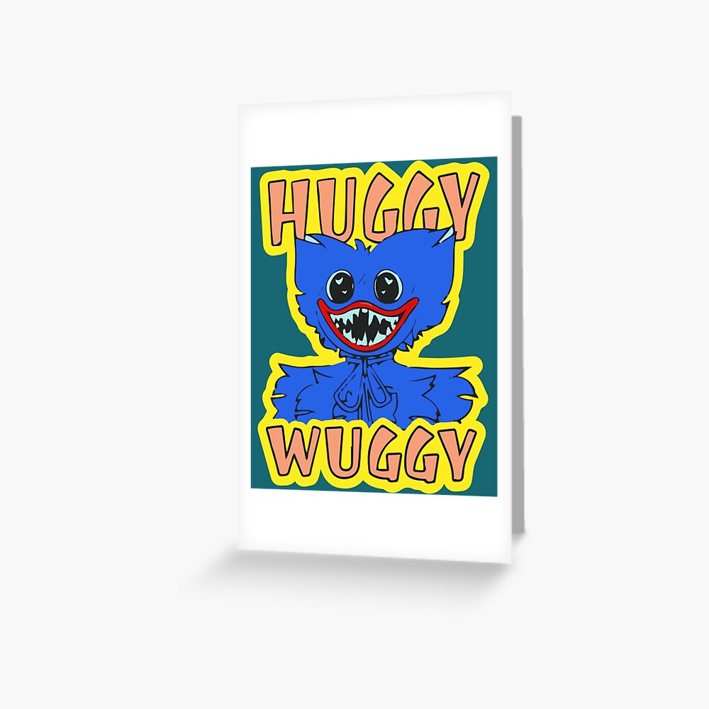 "Huggy Wuggy - Playtime Huggy Wuggy " Greeting Card by EmmaandSar ...